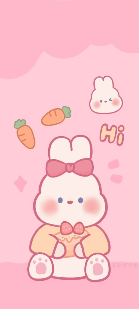 199+ Hình nền cute màu hồng siêu đáng yêu cho điện thoại