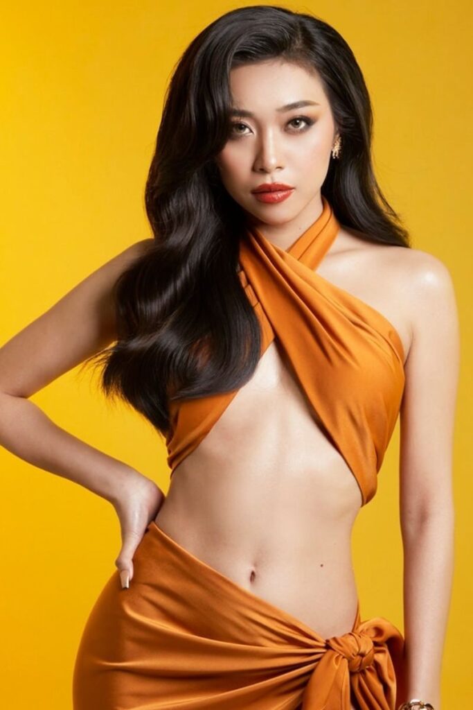 96+ Ảnh diễn viên Nguyên Thảo bikini với thân hình bốc lửa