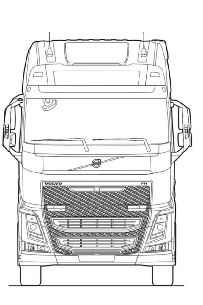 Tổng hợp 90+ Tranh tô màu ô tô con, ô tô tải tạo cảm hứng cho bé tập tô